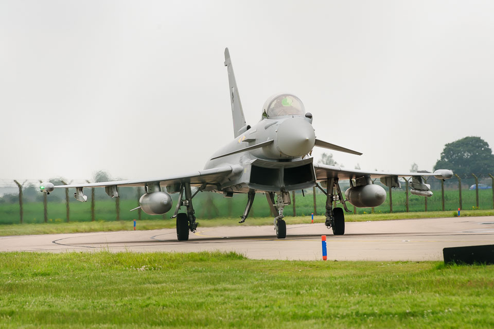 RAF 11 Squadron Eurofighter Typhoon - Neil Houltby Photography