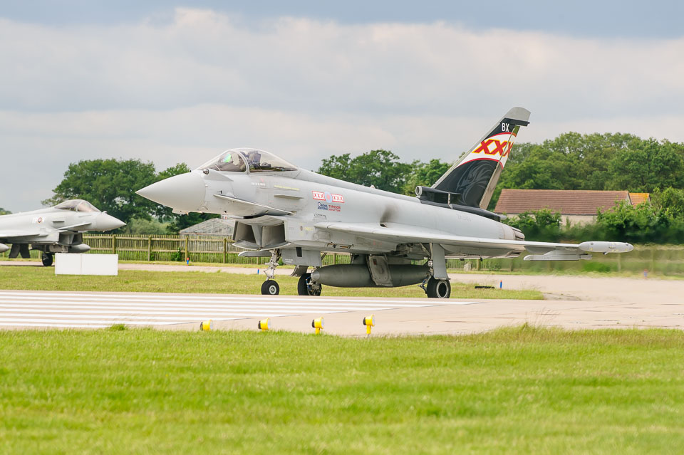 RAF 29 Squadron Eurofighter Typhoon - Neil Houltby Photography