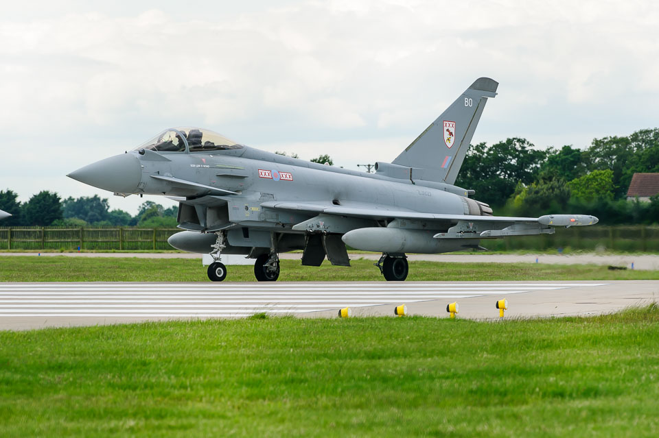 RAF 29 Squadron Eurofighter Typhoon - Neil Houltby Photography